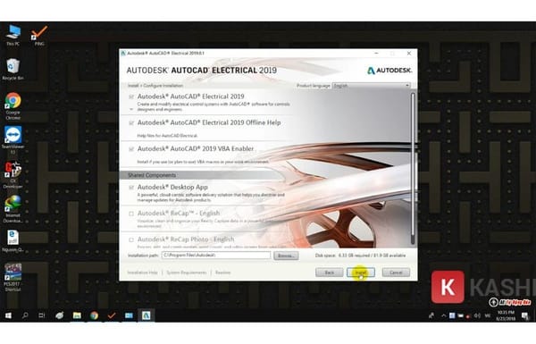 Tải AutoCAD Electrical 2019 Miễn Phí - Hướng Dẫn Cài Đặt Chi Tiết 2025
